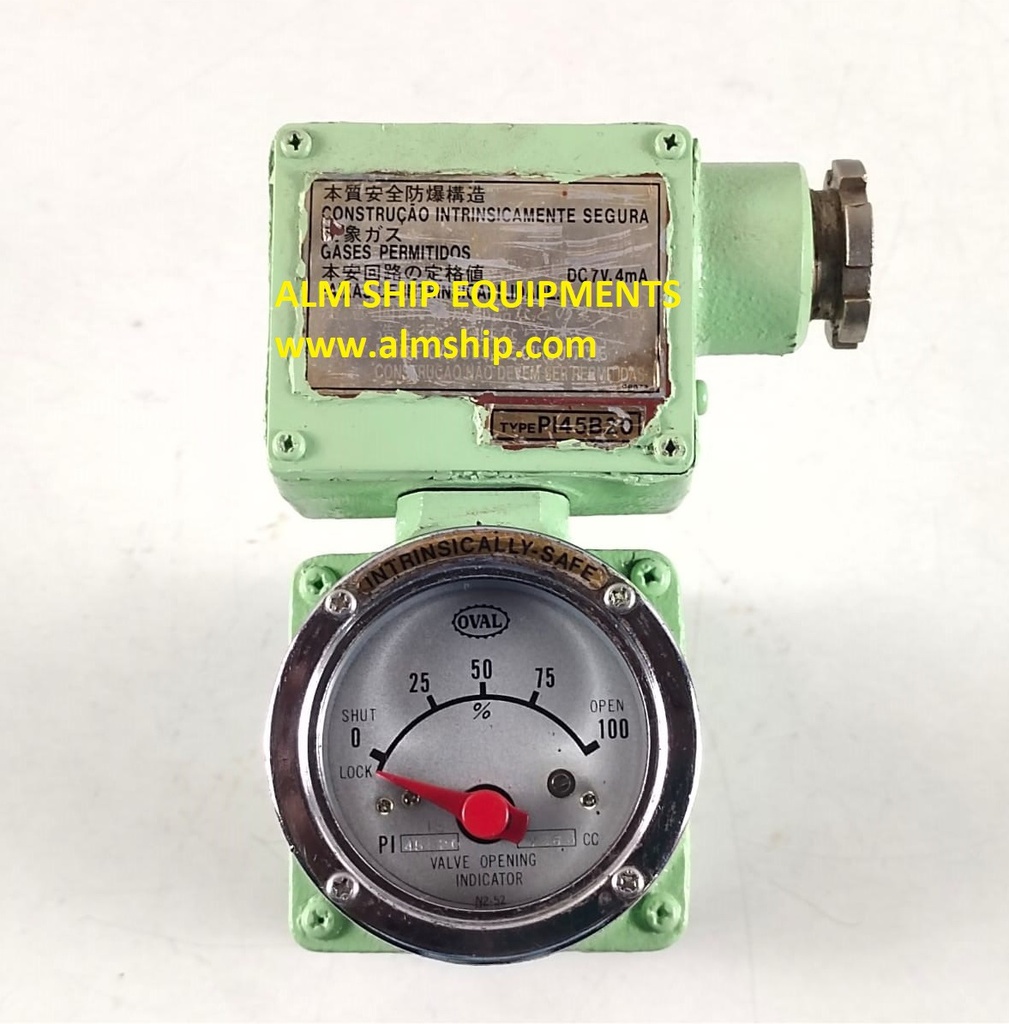 Oval PI45B20 Valve Opening Indicator 726.3 CC | ALM SHIP EQUIPMENTS ...